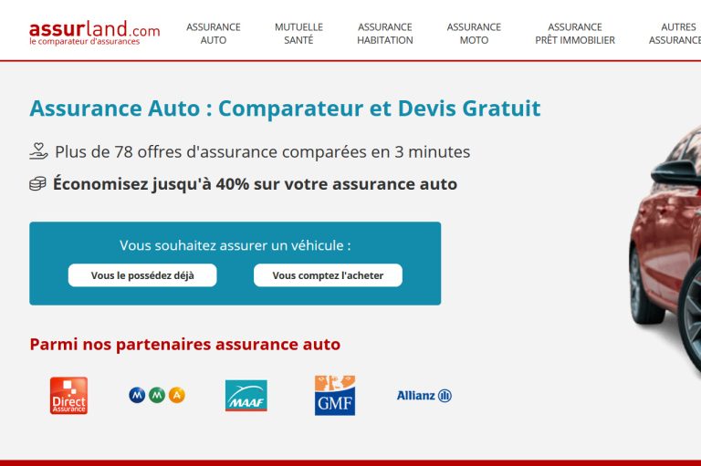 Assurance Auto Pas Cher Assurland : Comparez et Économisez Facilement